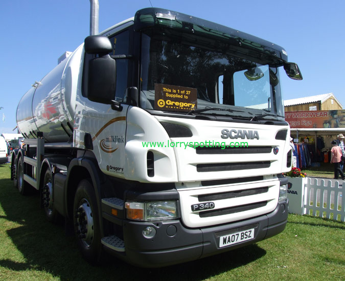 New Scanias for Gregory Distribution - news from Lorryspotting.com
