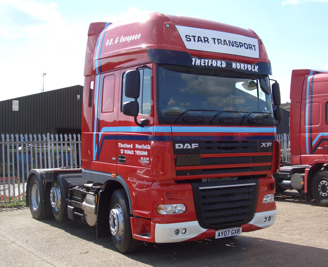 New vehicles for Star Transport - news from Lorryspotting.com