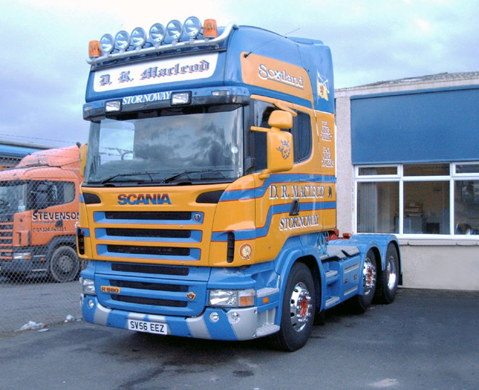 More Scottish Scanias - news from Lorryspotting.com