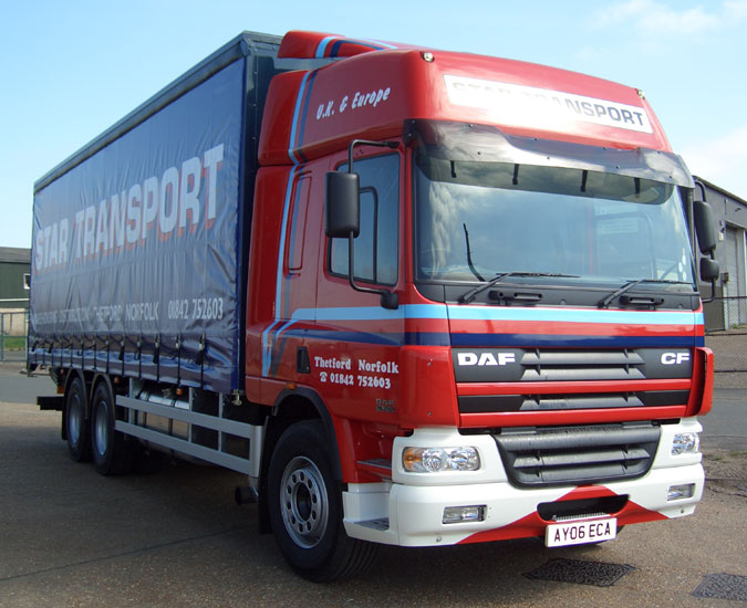 New DAF for Star Transport - news from Lorryspotting.com