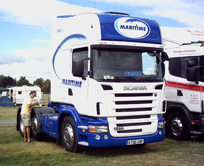 New Scanias for Maritime - news from Lorryspotting.com