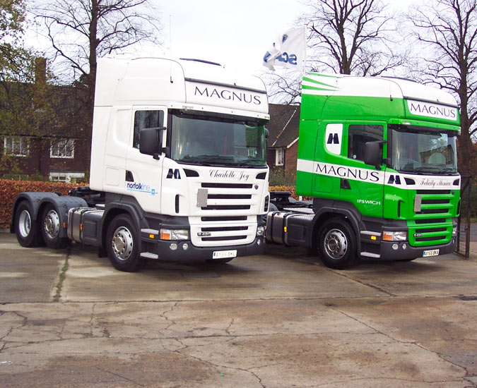 New Scanias for Magnus - news from Lorryspotting.com