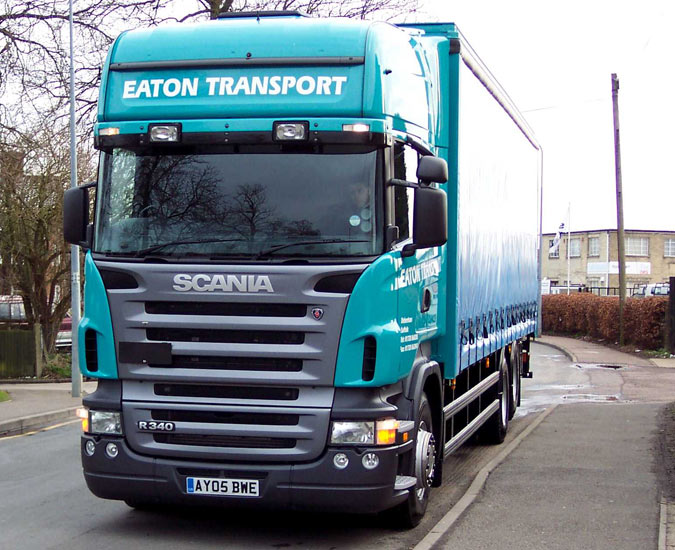 Scania rigid with Topline cab - news from Lorryspotting.com