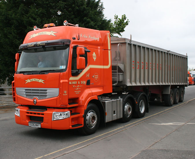 First ever Renault for M Way & Son - news from Lorryspotting.com
