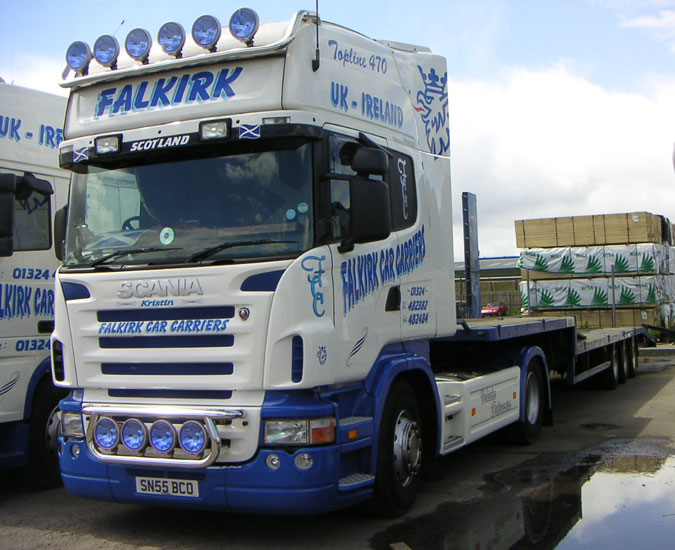 Falkirk Car Carriers join LS.com - news from Lorryspotting.com