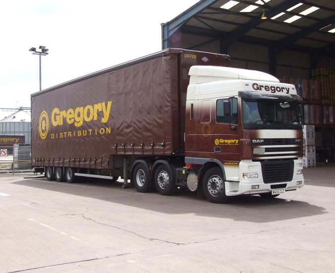 New livery for Gregory Distribution - news from Lorryspotting.com