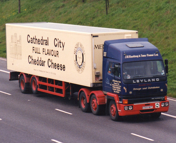 J R Harding Leyland T45 - news from Lorryspotting.com