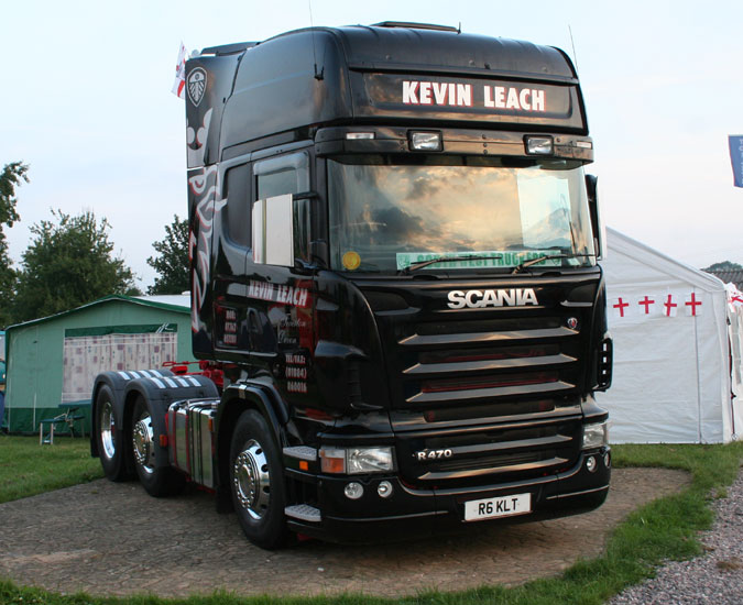 Kevin Leach at Truckfest SW - news from Lorryspotting.com