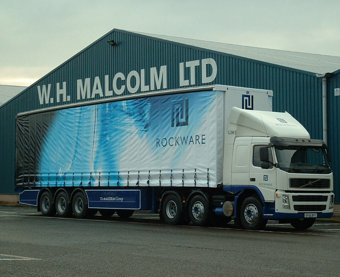New livery trailers for W H Malcolm - news from Lorryspotting.com