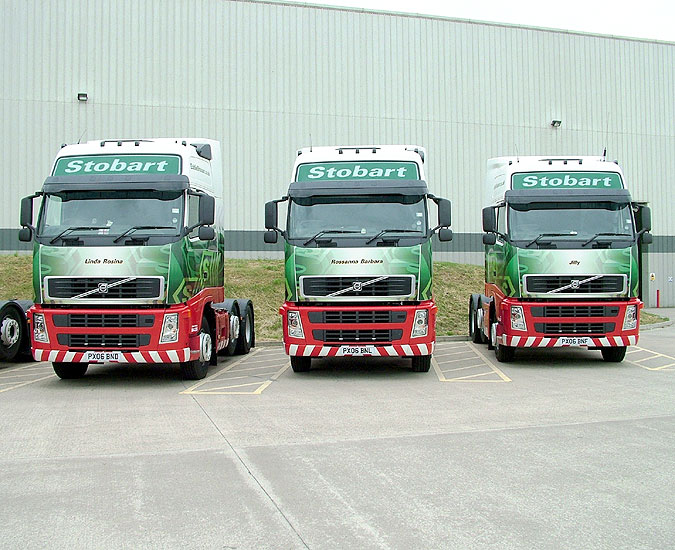 Triplets at Sherburn - news from Lorryspotting.com