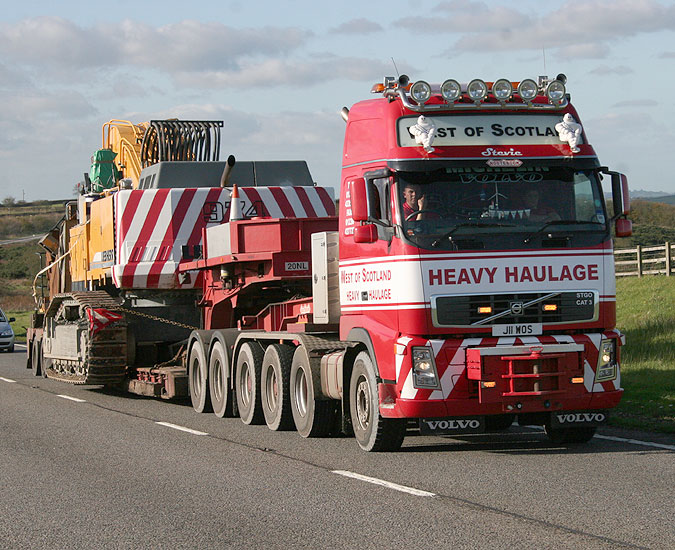 Heavy haulage in North Devon. - news from Lorryspotting.com