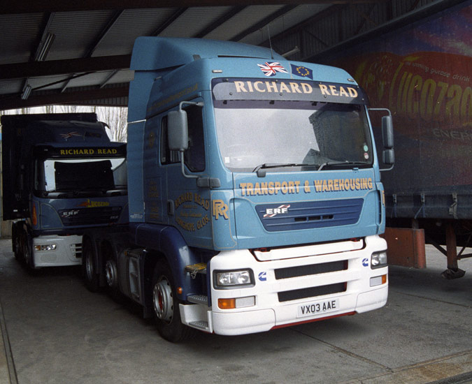 Richard Read to be added to the LS database - news from Lorryspotting.com