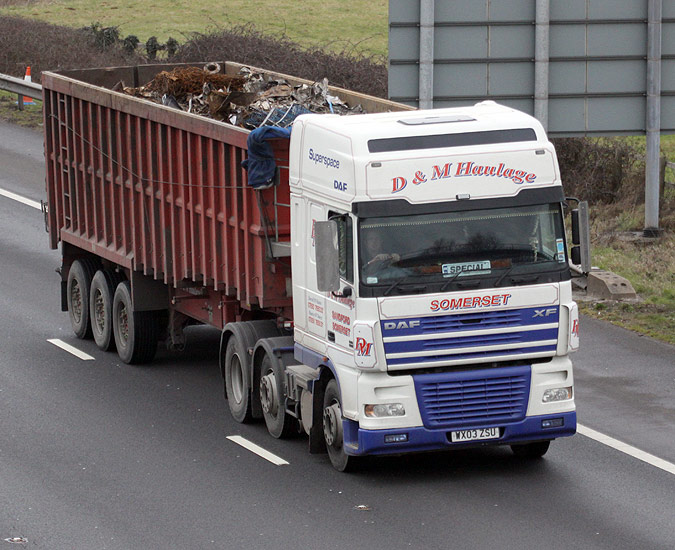 D & M Haulage on the M5 - news from Lorryspotting.com
