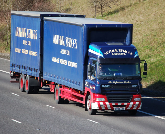 Arthur Spriggs what a result - news from Lorryspotting.com