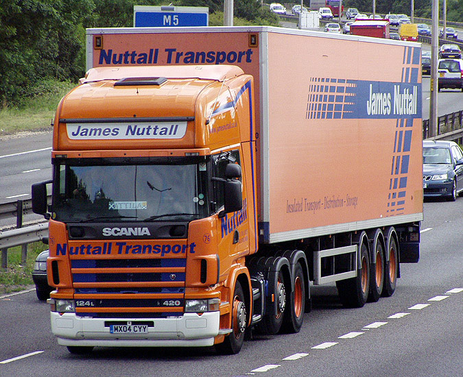 James Nuttall added as a prospective haulier - news from Lorryspotting.com