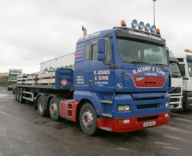 R Adams added to the LS database - news from Lorryspotting.com