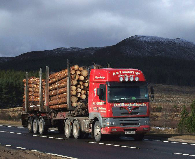 A & F Grant on the A9 - news from Lorryspotting.com