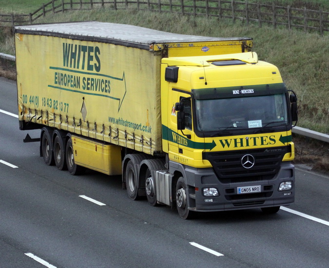 Whites Transport they're on the radar - news from Lorryspotting.com