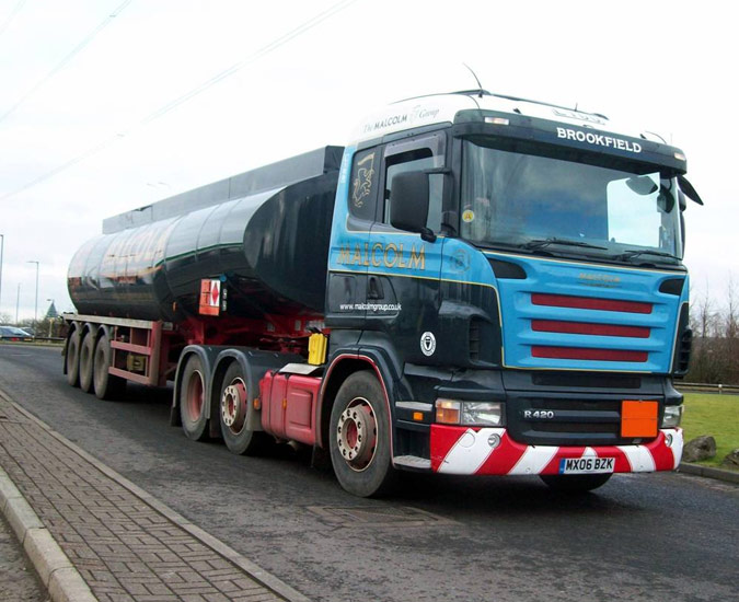 W H Malcolm Tankers ! - news from Lorryspotting.com