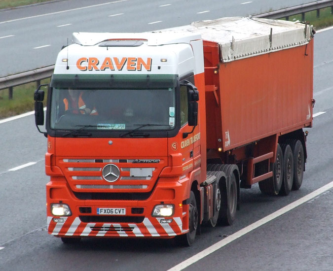 Craven Transport added to the LS database - news from Lorryspotting.com