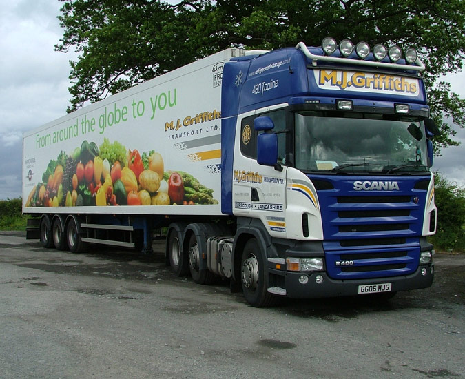 M J Griffiths added to the site - news from Lorryspotting.com