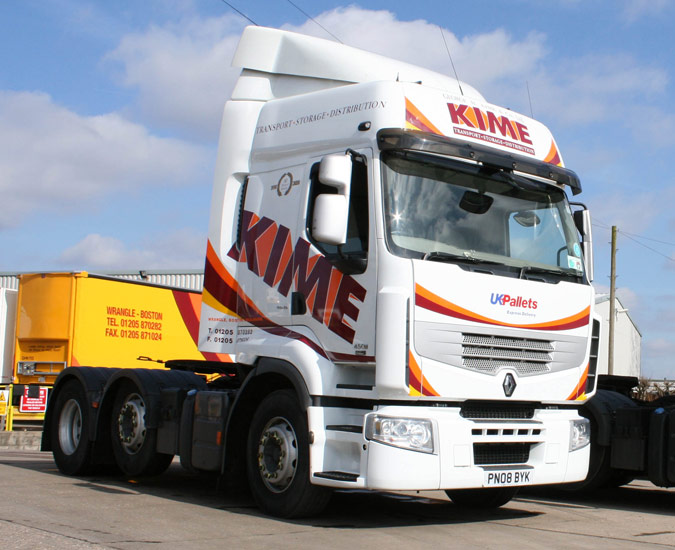 George H Kime new livery - news from Lorryspotting.com