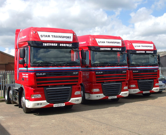 New DAFs for Star Transport - news from Lorryspotting.com