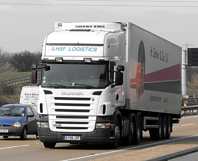 HSF Logistics on the A14 - news from Lorryspotting.com