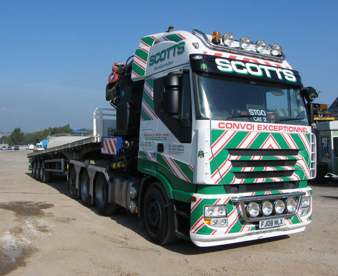Scotts Heavy Haulage added to the site - news from Lorryspotting.com