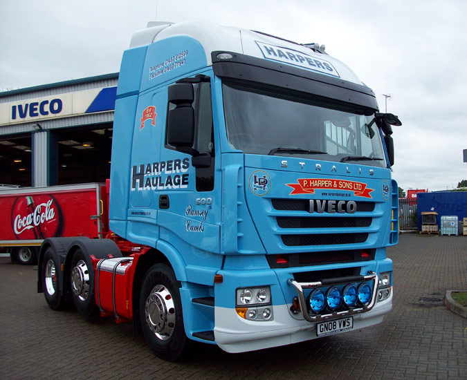 New Iveco for Harpers - news from Lorryspotting.com