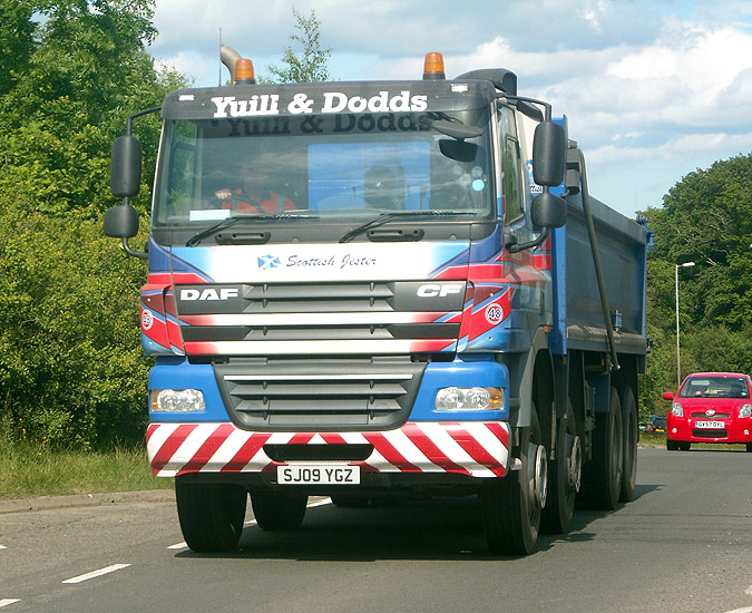 New DAF tippers for Yuill & Dodds - news from Lorryspotting.com