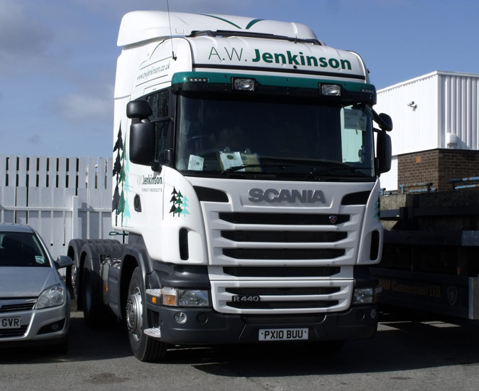 New Scanias for A W Jenkinson - news from Lorryspotting.com