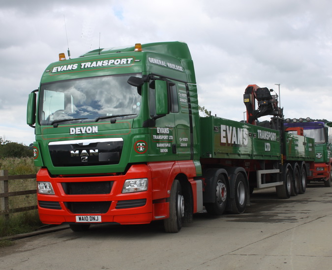 Evans Transport TG-X - news from Lorryspotting.com