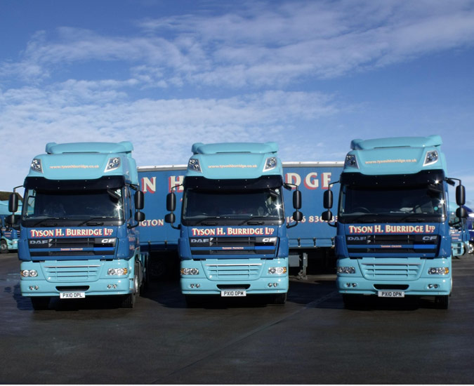 Tyson H Burridge line up - news from Lorryspotting.com