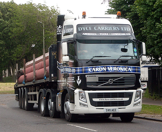 New Volvos for Dyce Carriers - news from Lorryspotting.com