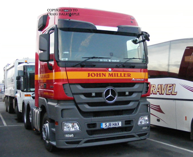 John Miller new Actros - news from Lorryspotting.com