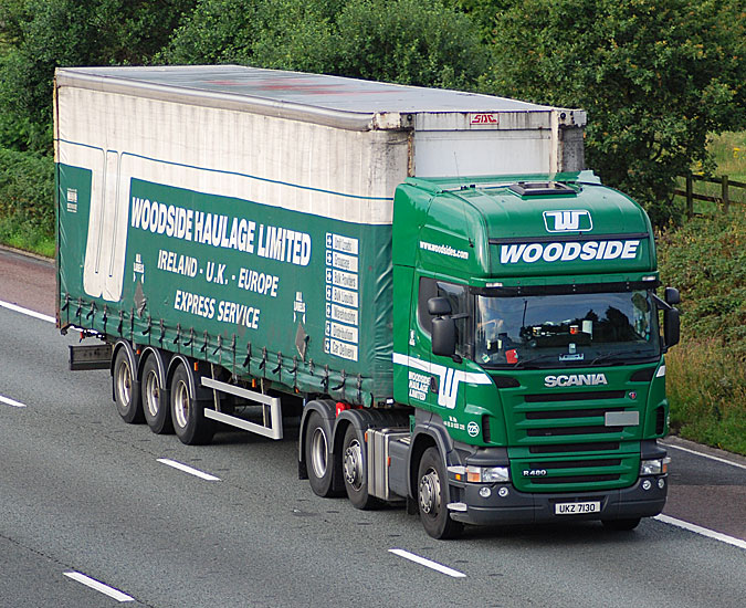Woodside Haulage on site at last - news from Lorryspotting.com