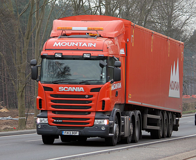 New Scanias for M C Mountain - news from Lorryspotting.com