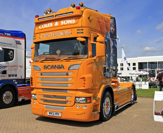 New Scania for Coles - news from Lorryspotting.com