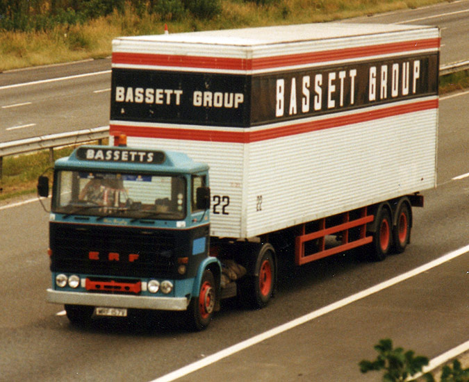 Old Bassettt Group ERF - news from Lorryspotting.com