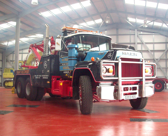 The W H Malcolm Mack is back - news from Lorryspotting.com