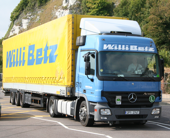 Willi Betz at Dover - news from Lorryspotting.com