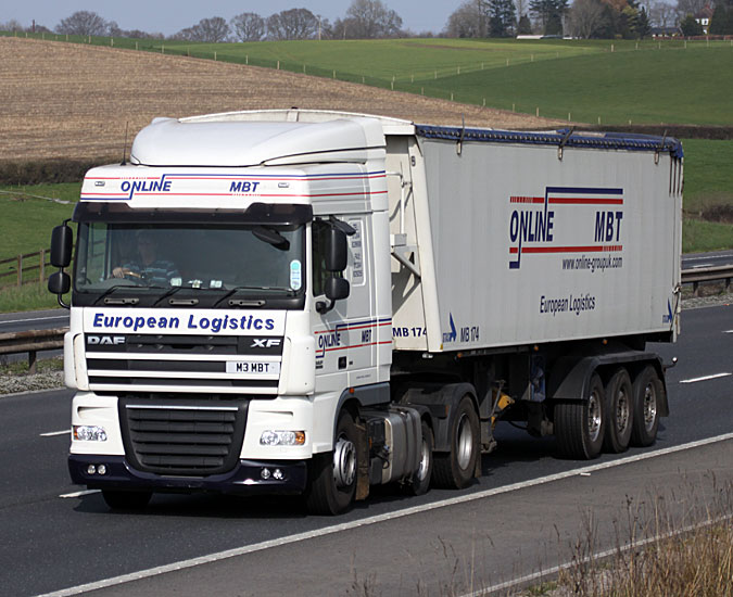 Online MBT on the M5 - news from Lorryspotting.com