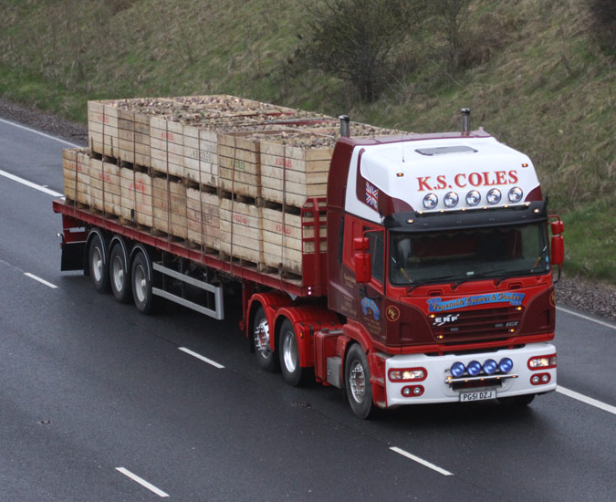 K S Coles on the M5 - news from Lorryspotting.com