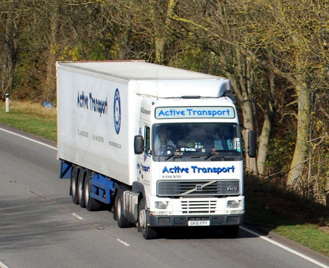 Active Transport on the A1 - news from Lorryspotting.com