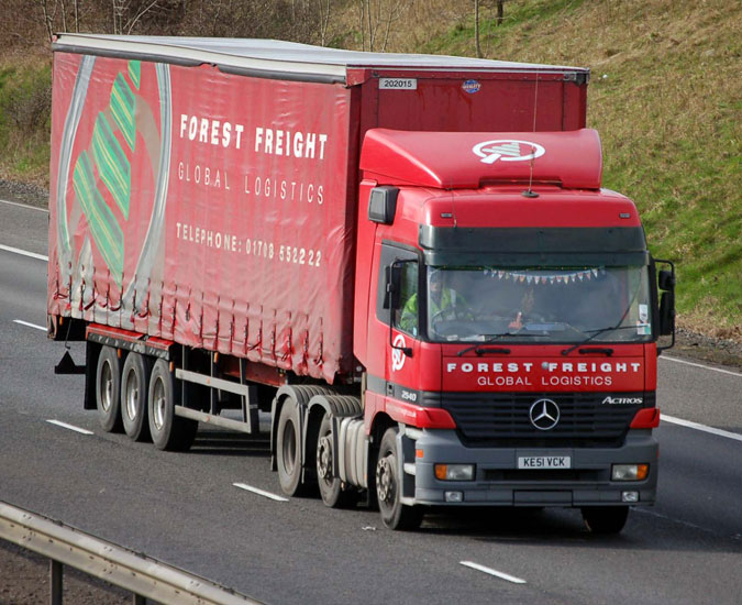 Forest Freight to join LS - news from Lorryspotting.com
