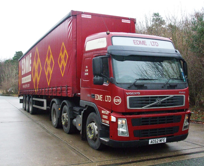 EDME Ltd wouldn't mind a bit of that ! - news from Lorryspotting.com