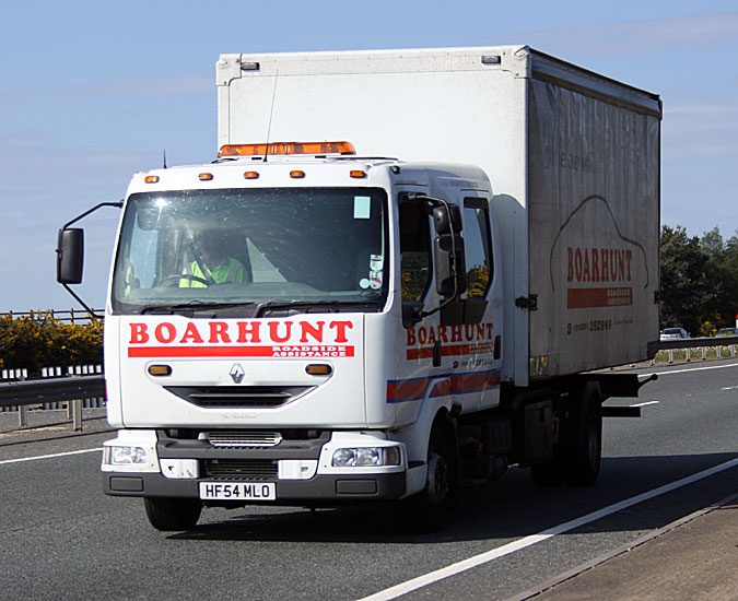 Boarhunt on the A31 - news from Lorryspotting.com