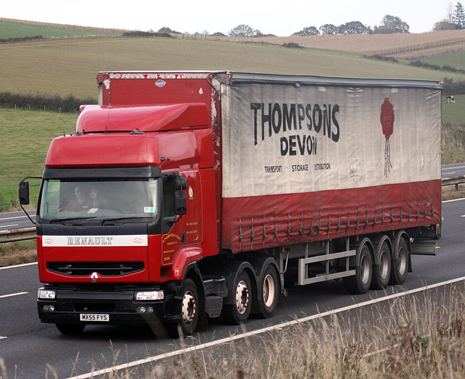 Thompsons of Devon - news from Lorryspotting.com