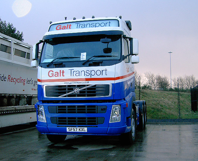 New Volvo for Galt Transport - news from Lorryspotting.com